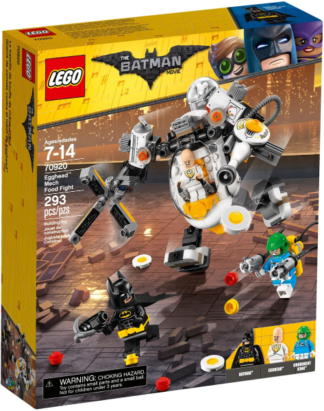 LEGO® The LEGO® Batman Movie Egghead Mech Food Fight - 70920 ...