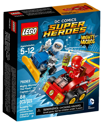 LEGO® DC Comics Mighty Micros: The Flash vs. Captain Cold - 76063 ...