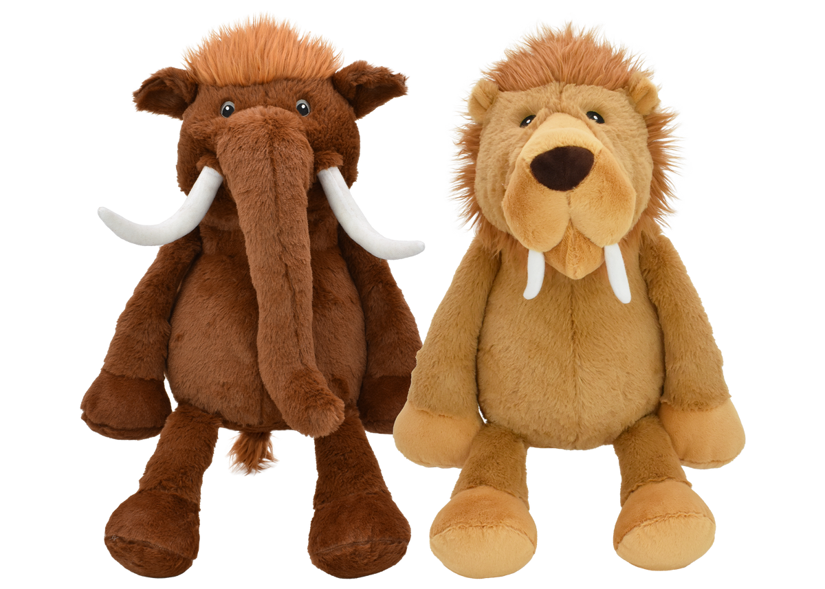 Multipet Jumbo Mammoth or Sabertooth Tiger - 14" Assorted - Knoxville ...