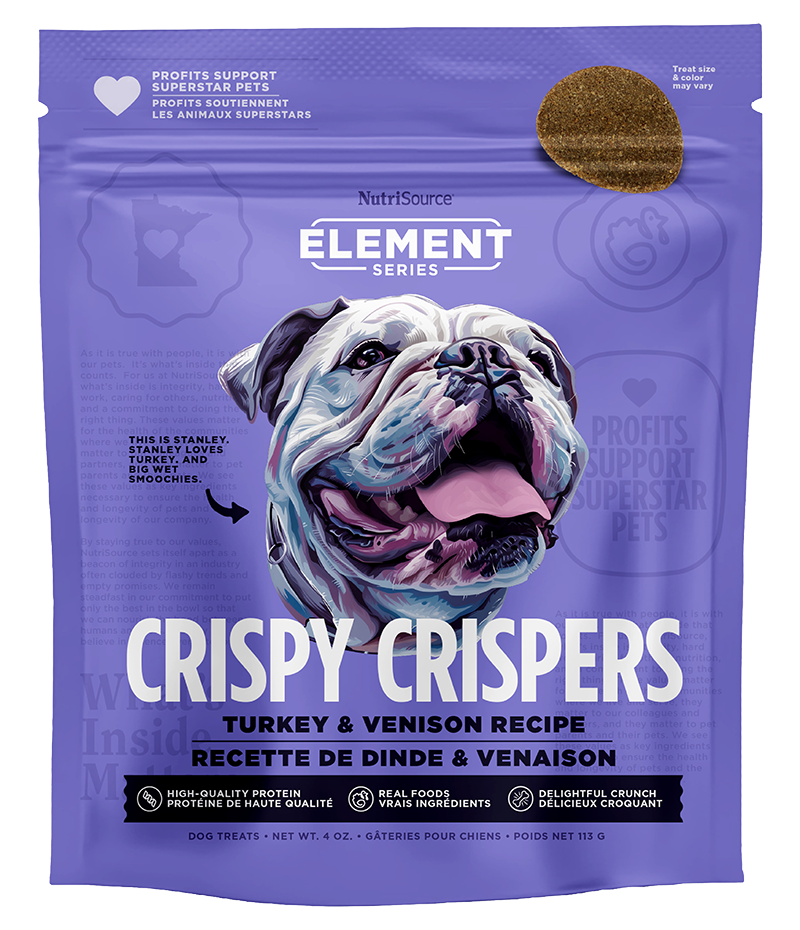 Nutrisource Element Series Turkey & Venison Crispy Crispers High ...