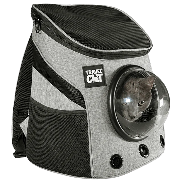 "The Fat Cat" Mini Cat Backpack - Heather Grey - Knoxville, TN - Agri ...