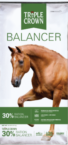 Triple Crown 30% Ration Balancer Pelleted Horse Supplement - Knoxville ...